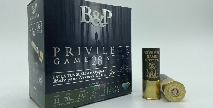 New steel shotshells, loaded with the special Green Core wads